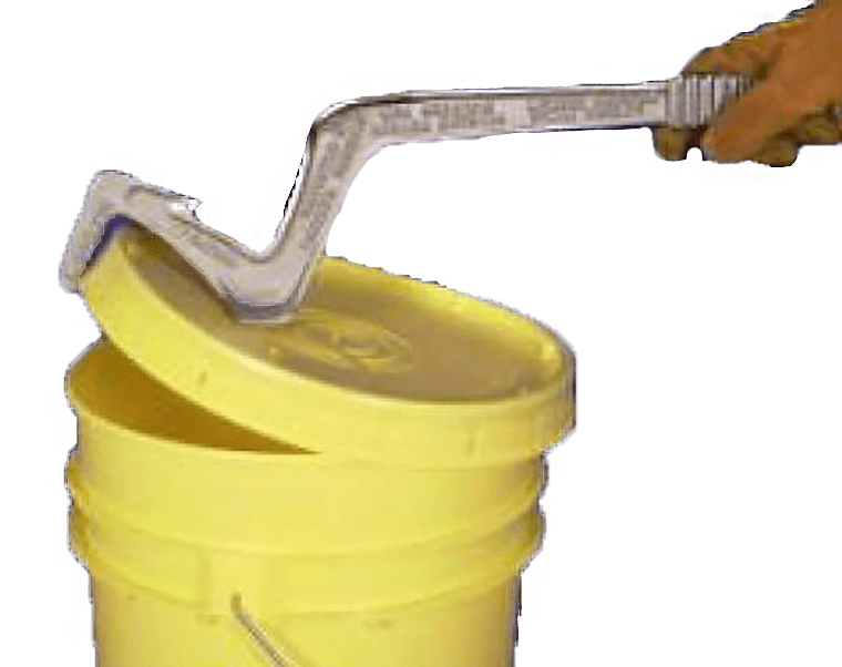 3 in 1 Pail Opener | Cast Aluminum tool - 21 inches long | Cuts, Lifts ...