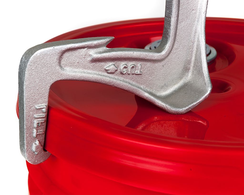 3 in 1 Pail Opener | Cast Aluminum tool - 21 inches long | Cuts, Lifts ...
