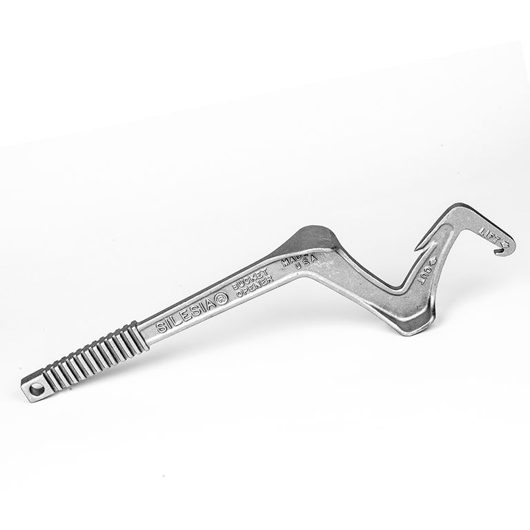 3 in 1 Pail Opener | Cast Aluminum tool - 21 inches long | Cuts, Lifts ...