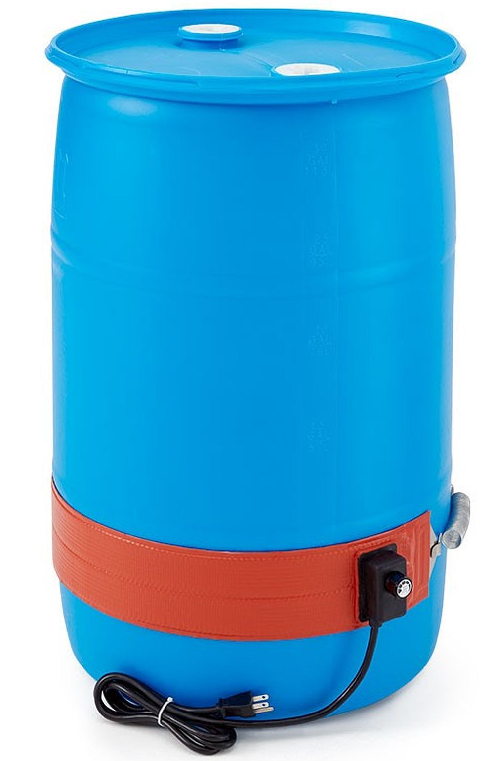 30 Gallon (114 Liter) Heavy Duty Silicone Rubber Pail Heater 240v 250w ...