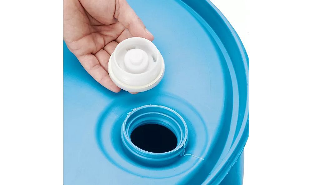 30 Gallon Emergency Water Storage Barrel Combo Pack with Siphon Pump ...