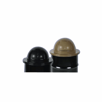 30 Gallon Heavy Metal Dome Top Drum & Barrel Covers