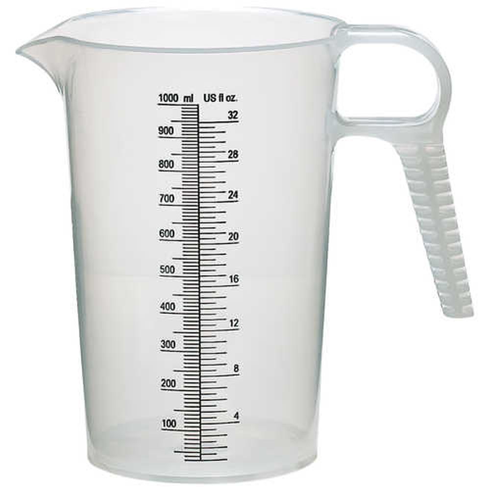 32 oz US/Metric Graduated Pitchers