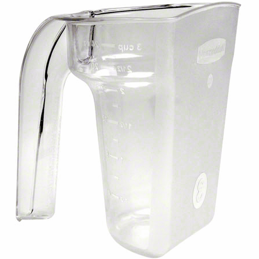 4 Cup Safety Portioning Scoops NSF 12 Pack