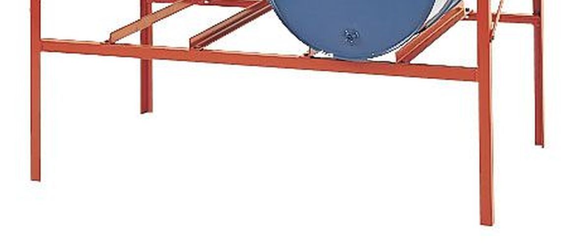 4-Drum, 2 Shelves - Economical Drum Storage Racks