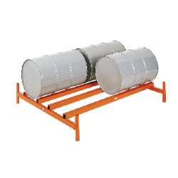 4-Drum, Double Depth - Modular Drum Storage System