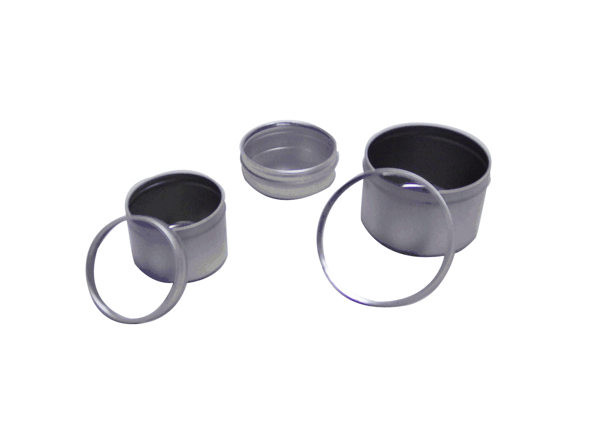 4 oz. Deep Tin Bottom, (60MM), 2880 Case Pack