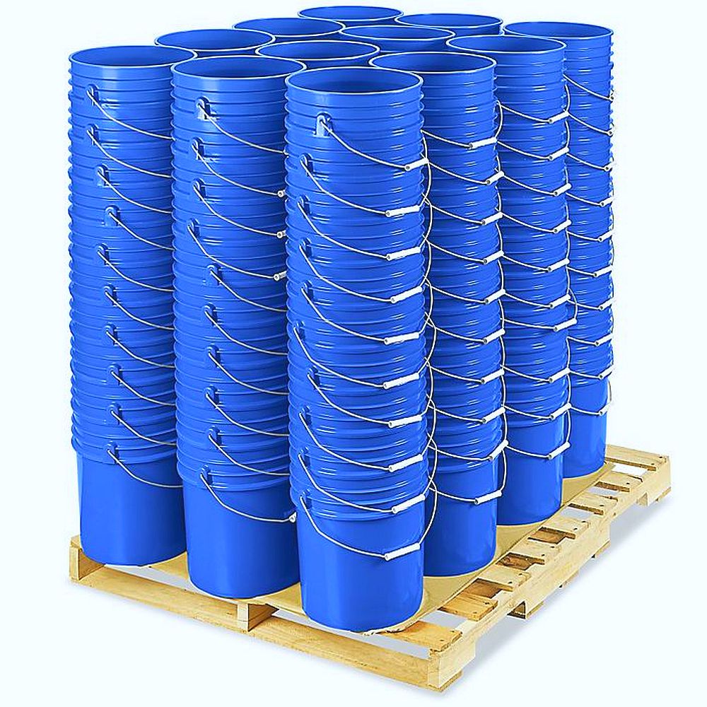 5 Gallon Bucket Bulk ,Blue, Pallet of 120
