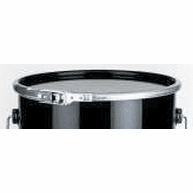 5 Gallon Open Head Steel Pails, Red Phenolic Lined -Lever Lock Ring ...