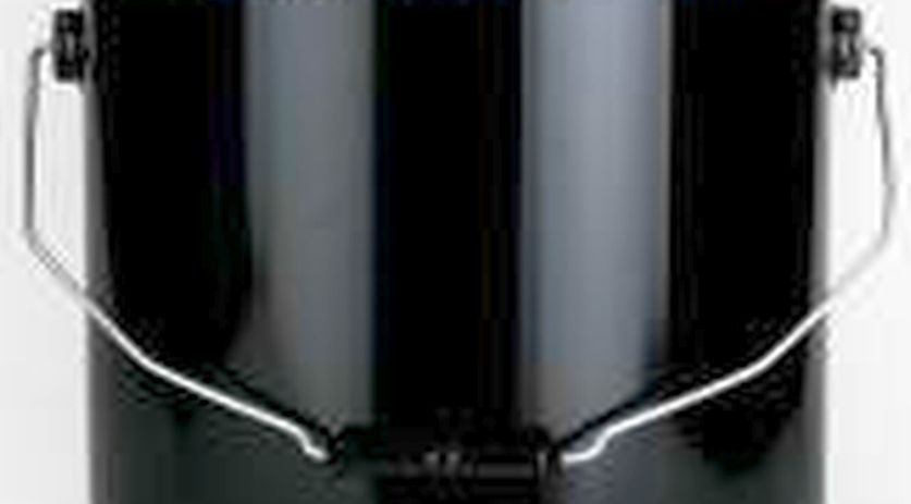 5 Gallon Open Head Steel Pails, Red Phenolic Lined -Lever Lock Ring ...