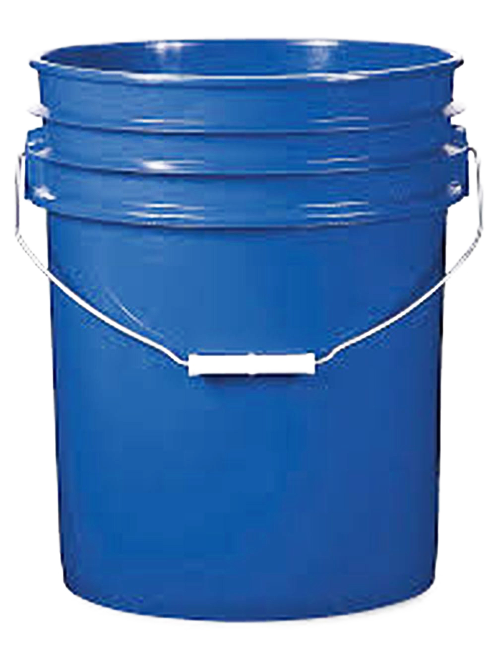 5 Gallon Plastic Buckets Blue | Six Pack