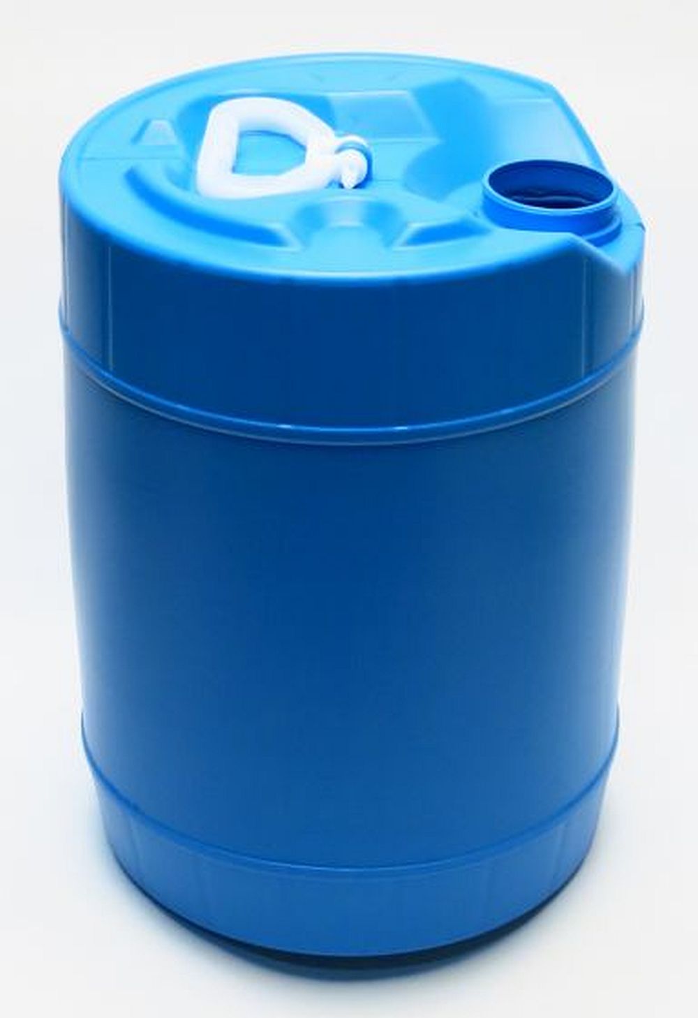 5 Gallon Round FLEXSPOUT Jug, Blue, FDA and USDA compliant, Caps ...