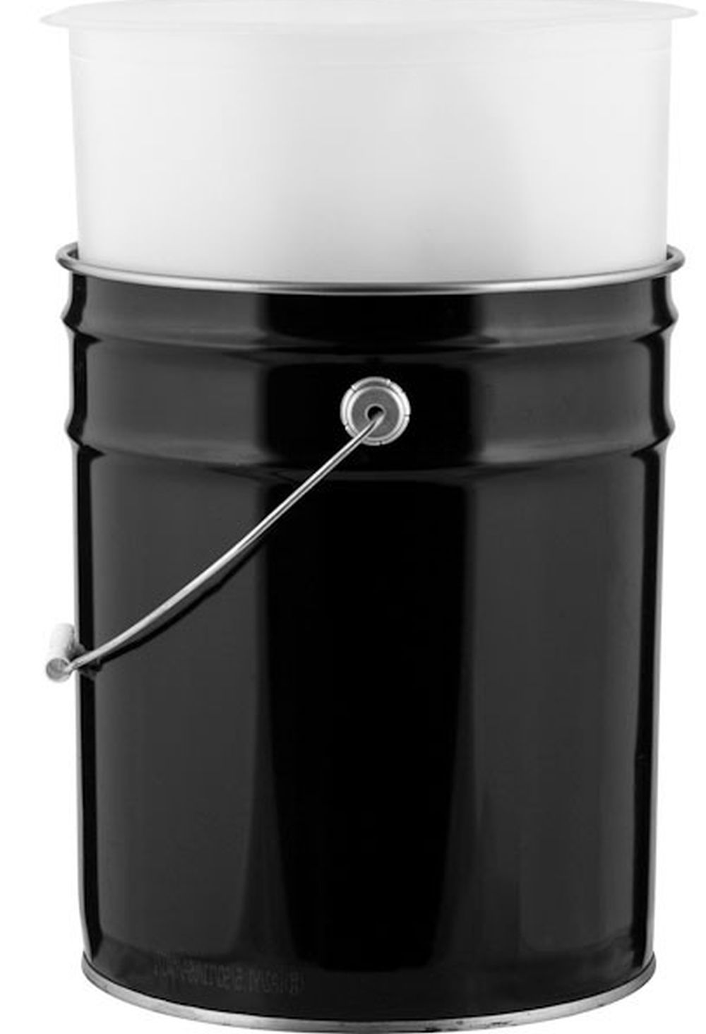 Heavy Duty 5 Gallon Steel Bucket Liner, Straight-Sided, Polypropylene ...