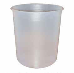 5 Gallon Steel Bucket Liner, LDPE/Anti-Static,100 Pack