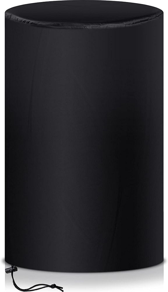 55 Gallon Barrel Bag Cover, Black Free Shipping