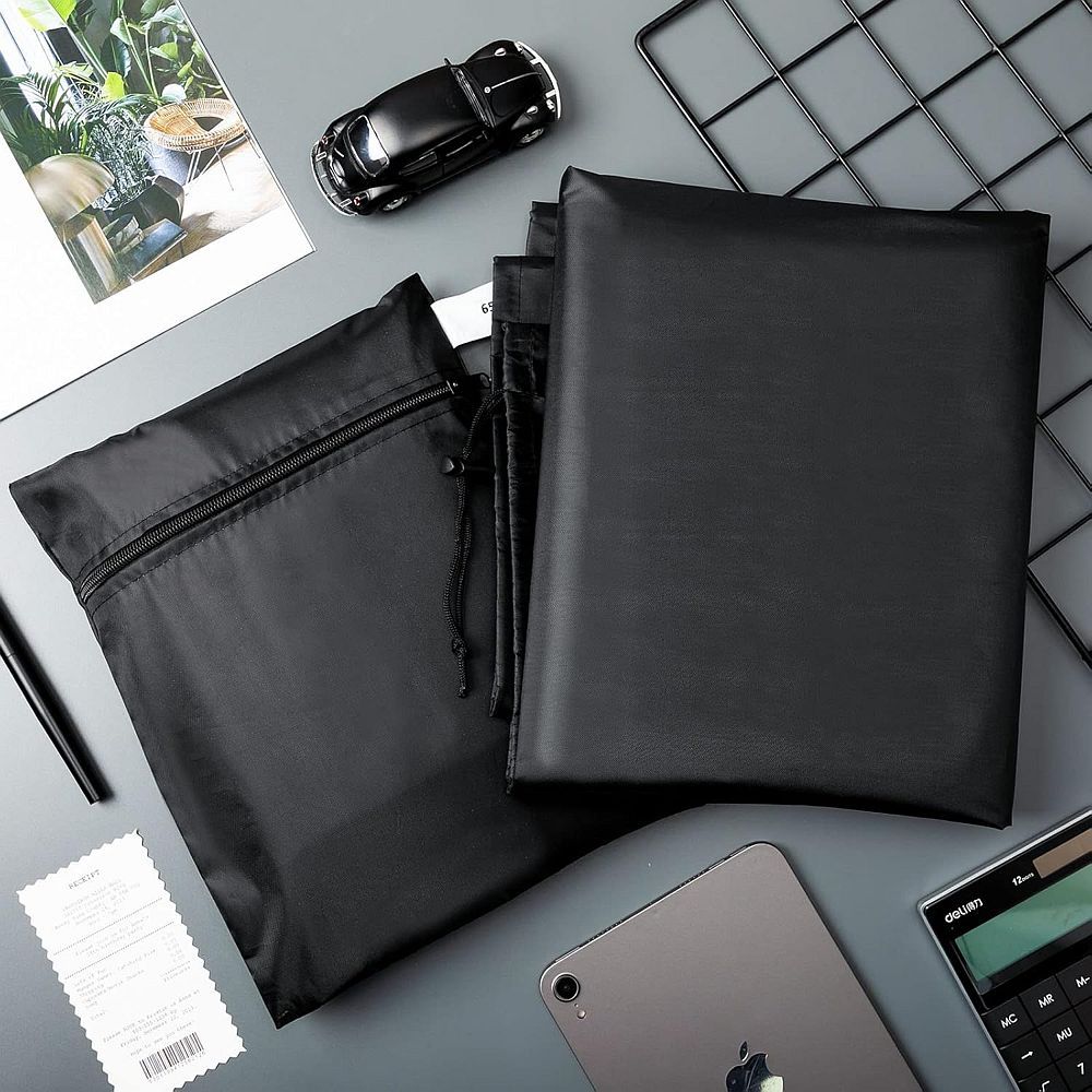 55 Gallon Barrel Bag Cover, Black Free Shipping