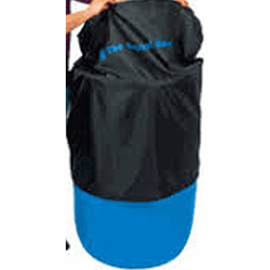 55 Gallon Barrel Bag Cover, Black Free Shipping