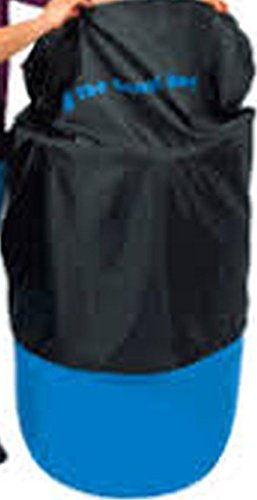 55 Gallon Barrel Bag Cover, Black Free Shipping
