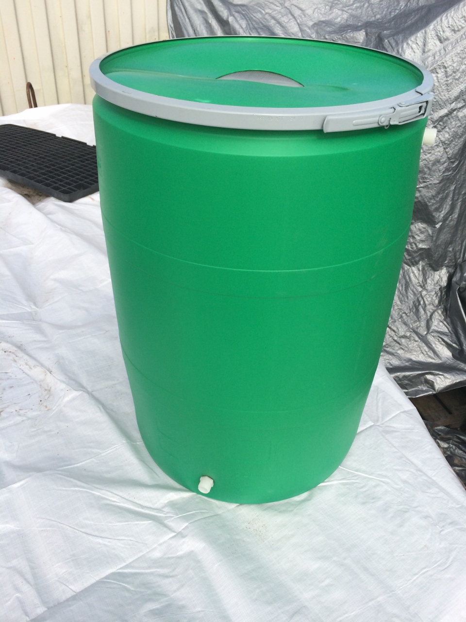 55 Gallon Green Rain Barrel SOLD OUT
