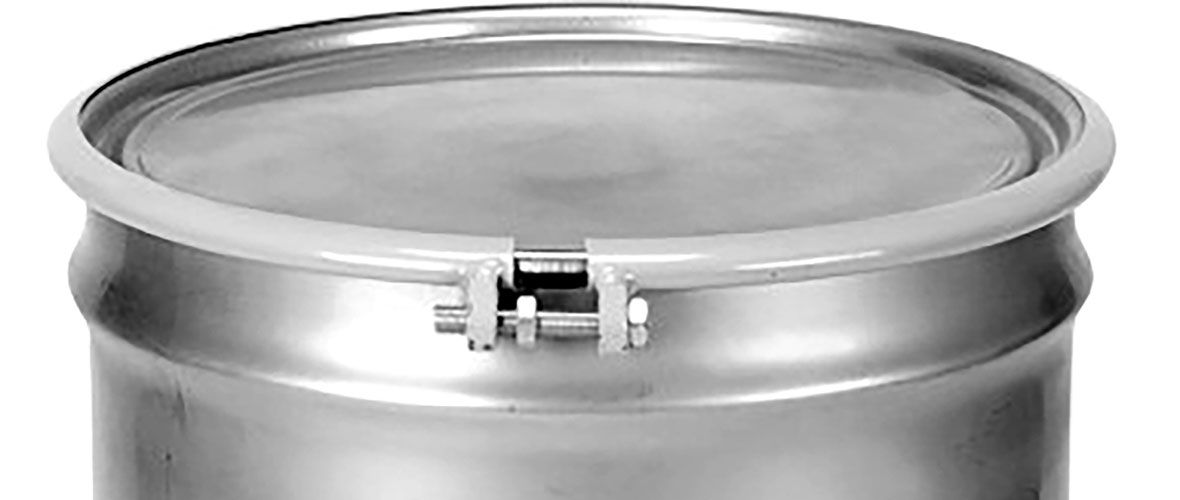 55 Gallon Open Head Stainless Steel Drums