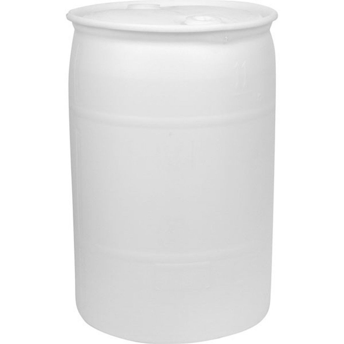 55 Gallon Used Plastic Water Barrel Or Rain Barrel | Blue or White