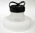 70mm Plastic Screw Caps, with Rieke®, Flexspout® 3 Pack Case Pack