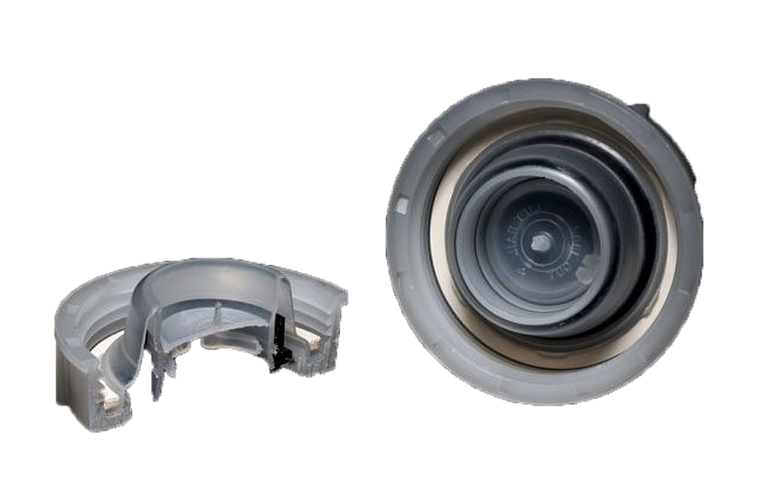 70mm Plastic Screw Caps, with Rieke®, Flexspout® 3 Pack Case Pack