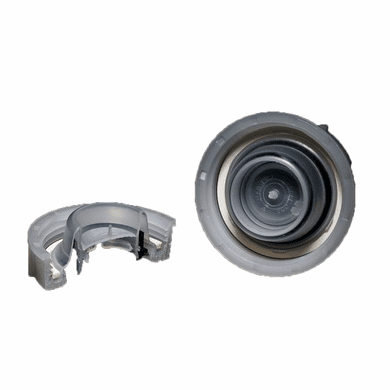 70mm Plastic Screw Caps, with Rieke®, Flexspout® 3 Pack Case Pack