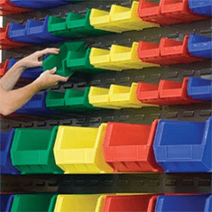 Storage Shelves, Carts, Bins & Containers