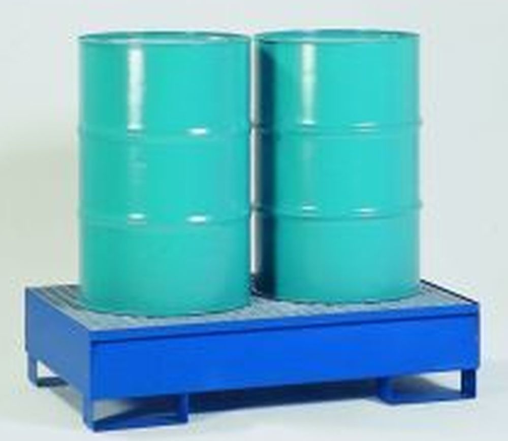 All-Steel Spill Containment Pallets Standard, 2-drum 1200 LB Capacity