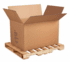Bulk Cardboard Corrugated Cargo Boxes 30" x 17" x 17", 50 Count