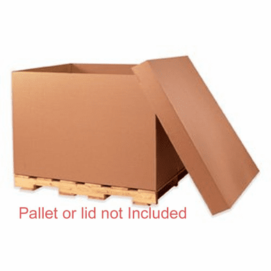 Bulk Cardboard Corrugated Cargo Boxes 48" X 40" X 36",GayLord Regular ...