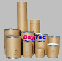 Corrugated Cardboard Drums & Fiber Shipping Barrels