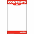 Content Labels, 10 Pack, For Oil Safe® Color Coded Lids