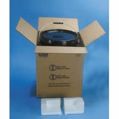 Corrugated Cardboard Hazmat UN 4G Packaging for 5 Gallon Plastic Pails ...