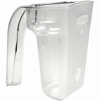 3 Cup Safety Portioning Scoops NSF, 12 Pack