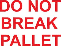 Do Not Break Pallet 3 x 5 500 Pack