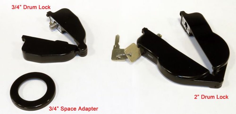 Drum Locks For Steel Drums With Round Head Plugs