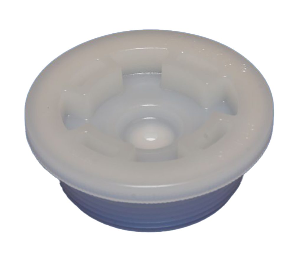 Dual-Action Drum Bung Cap Vent Plug Circular Polypropylene 2" NPT, Fine ...