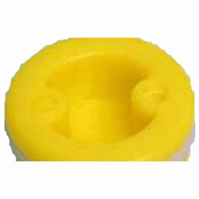 Dual-Action Drum Bung Cap Vent Plug Octagonal Polypropylene 3/4" NPS 10 ...
