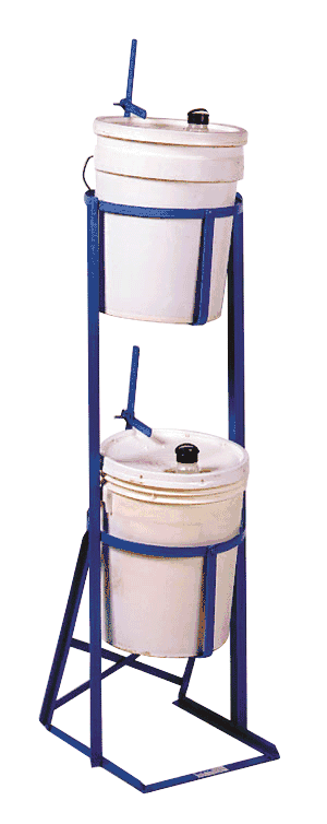 Dual Pail Tipping Stand