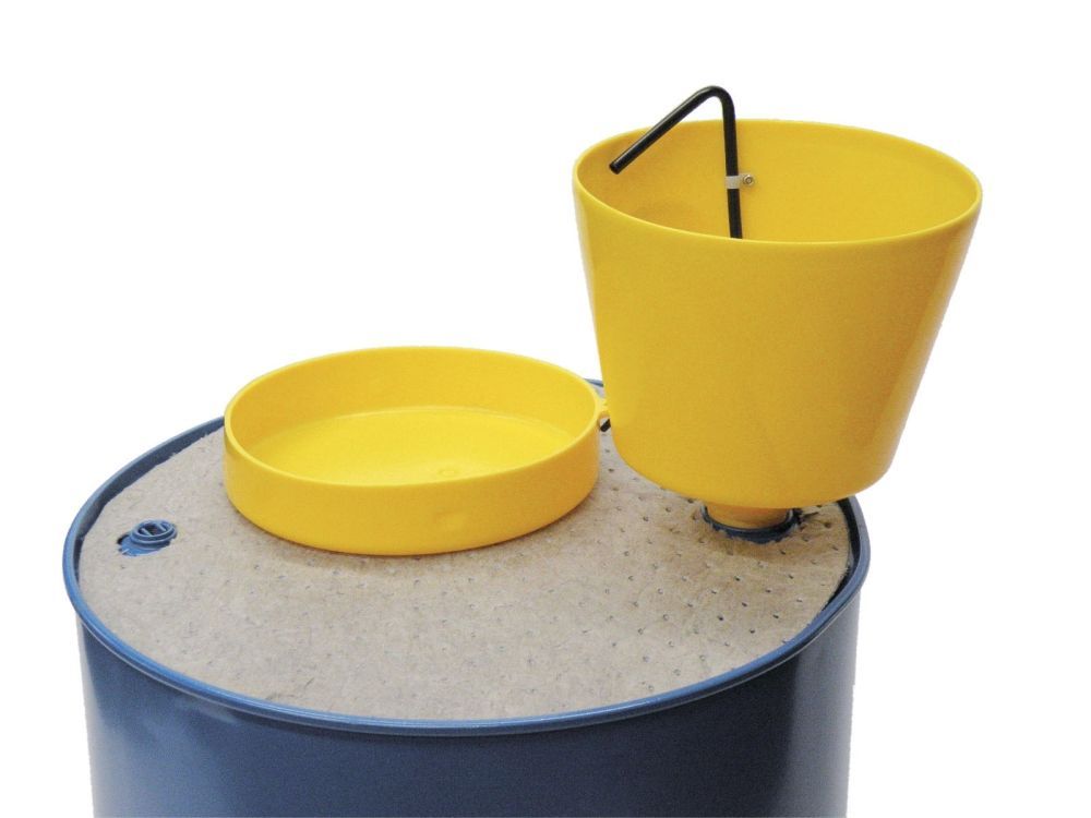 E-Z Smart 2 Gallon Drum Funnel | prevents overfilling | Two Pack