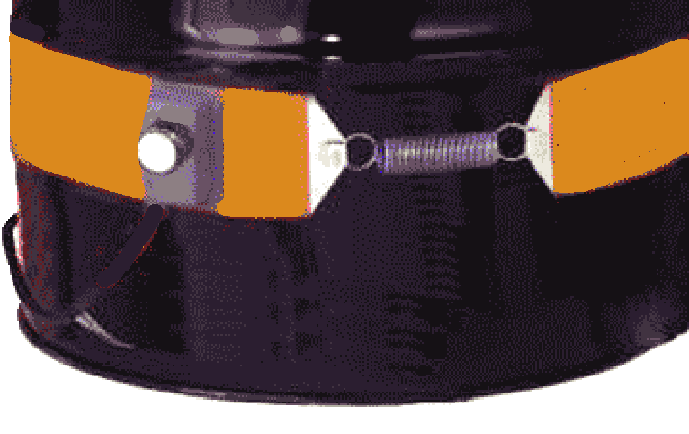 Economy 55 Gal Steel Drum Heater 3" Band