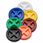 Gamma Seal Lids Multicolored - 7 Pack FREE SHIPPING