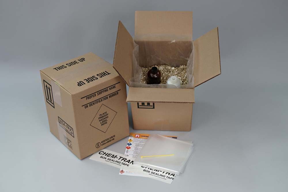 Hazardous 4GV Packaging UN Approved Variation 10" x 10" x 18"