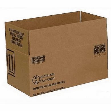 Hazmat UN 4G Packaging with Foam, 25 case Lot of 6-1 Quart Cans and Lids