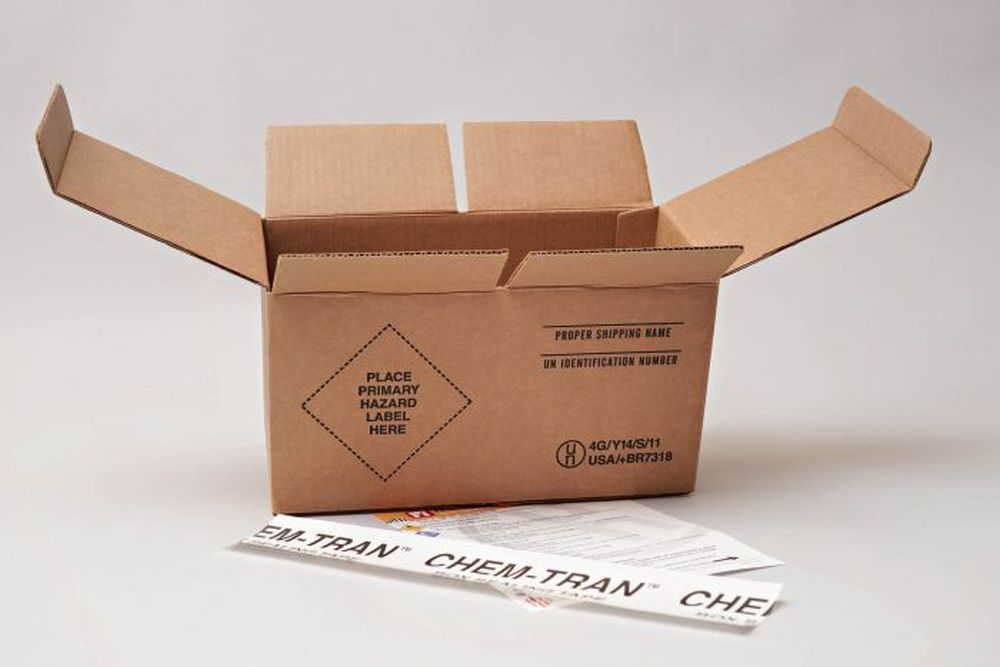 Hazmat UN 4G Packaging without Foam for 4G Carton and Armlok ® 2-1 gallon