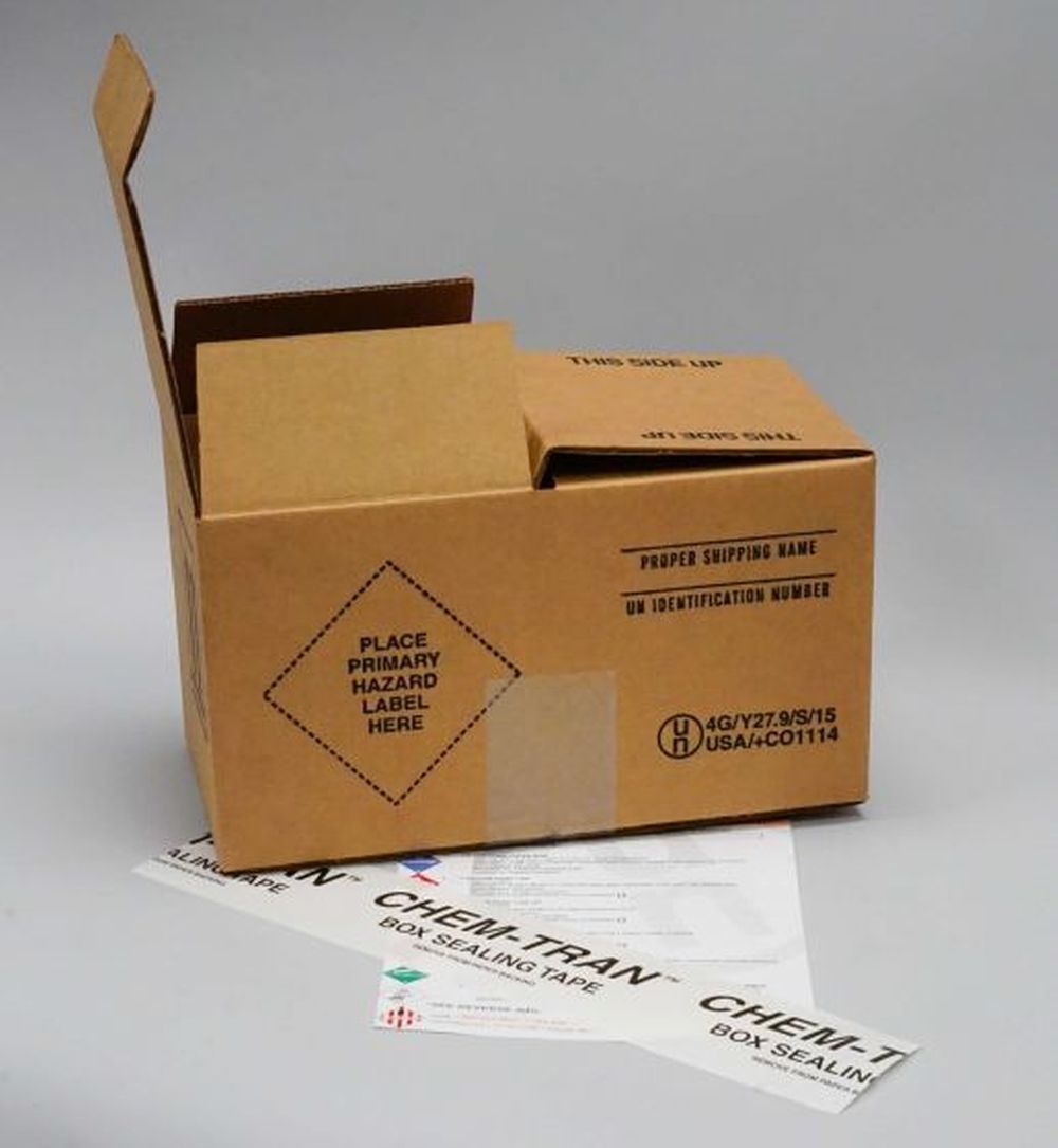 Hazmat UN 4G Packaging without Foam for 4G Carton and Armlok ® 2-1 gallon
