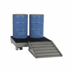 Heavy Duty Steel Spill Platform Forkliftable Ramp