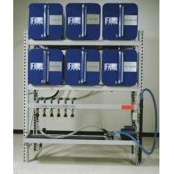 IFH Oil Storage and Dispensing Systems 2x3 Six Containers | 18 gauge ...